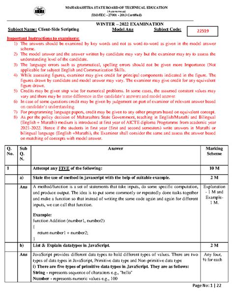 Css2 This Is The Client Side Scripting Model Ans Paper Autonomous