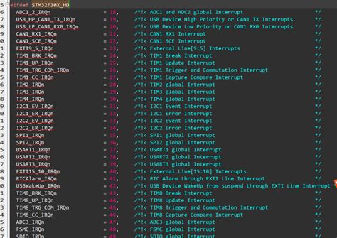 stm32标准库中芯片选择后预处理宏stm32f10x md或者stm32f10x hd已经默认了定义了 stm32 芯片宏 csdn博客