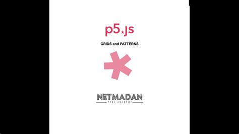 P5 Js Dynamic Grids Basics To Draw Patterns Youtube