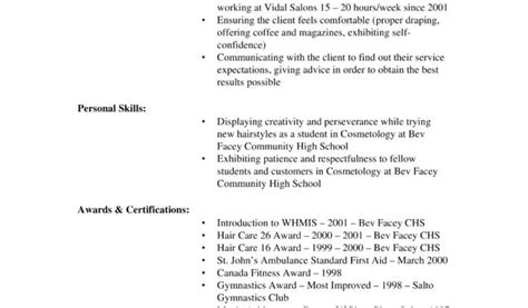 Creative Hair Stylist Resume Templates Creative Hair Stylist Resume