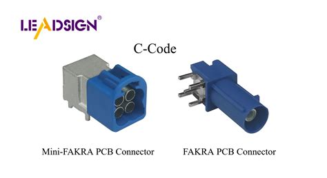 Fakra Vs Mini Fakra Comparing Automotive Wiring Connector Types Fakra Vs Mini Fakra Comparing Automotive Wiring Connector Types
