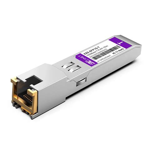 Xzsnet Transceptor Sfp 1000base T Sfp A Rj45 Módulo Sfp A Ethernet De Cobre 1 25g