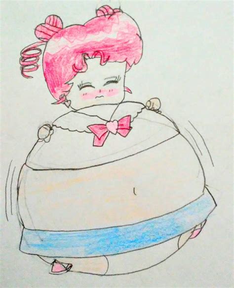 Chibi Chibi Swelling Up Because Of The Puff Virus By Fwaofficial On