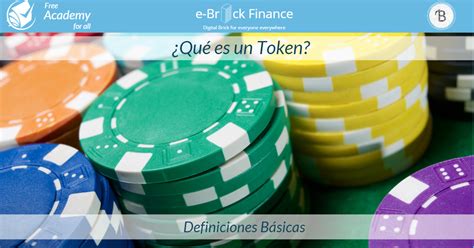 Qu Es Un Token Definiciones B Sicas E Brick Finance