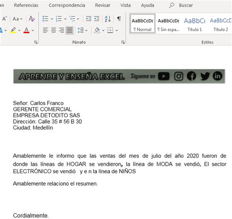 Como Vincular O Poner Datos De Una Celda O Una Tabla De Excel A Word