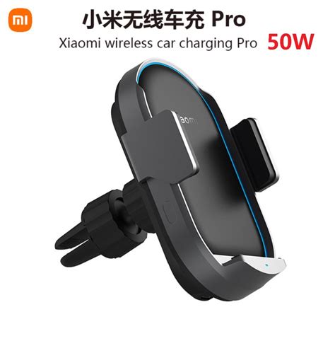 Xiaomi W Wireless Car Charger Pro Automatic Sensor Stretching Fast Charging Singapore Seller