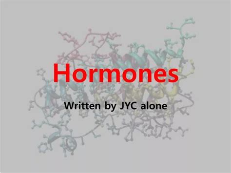 PPT Hormones PowerPoint Presentation Free Download ID