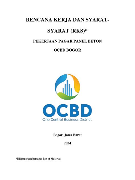 rencana kerja dan syarat pagar panel beton 060224 pdf
