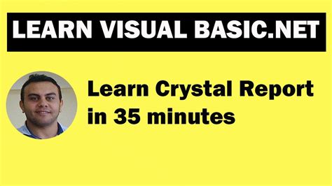 Crystal Report In Tutorial Step By Step Using Sql Server Databasefull Course 35 Minutes