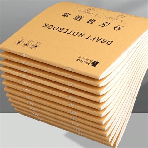 Thick Segmented Rough Draft Notebook For Elementary School Students