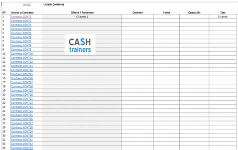Modelo Contratos Plantilla Excel Gratis