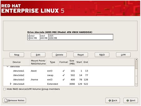 Diksha Sea Red Hat Linux 5 Installation