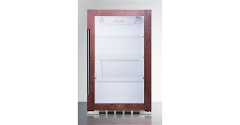 Summit Spr489oscsspnr 19 Wide Shallow Depth Indoor Outdoor Beverage