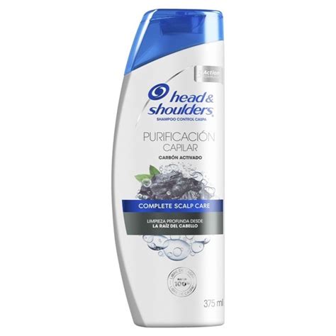 Head And Shoulders Shampoo Purificación Capilar Carbón Activado 375 Ml