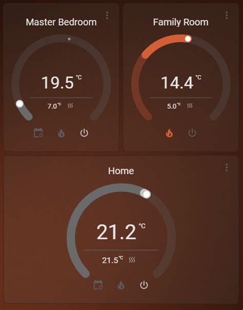 thermostat control partially updating card ui frontend home