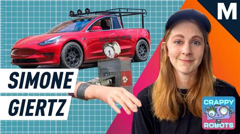 Simone Giertz Used To Make Useless Inventions Then She Beat Tesla To