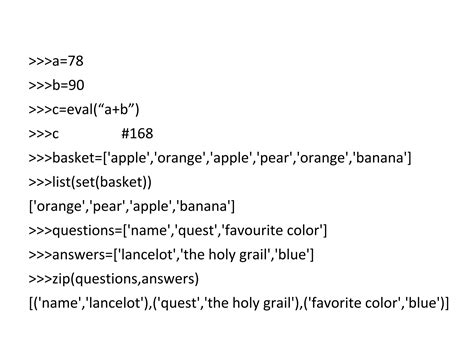 Python Programming1 Ppt