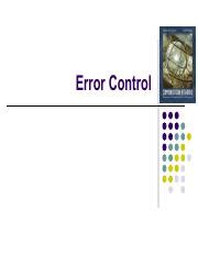 Error Control Pdf Error Control Peer To Peer Protocols Application Application Layer