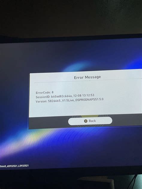 Is There Someone That Knows About Error Code 8 Rhonkaistarrail