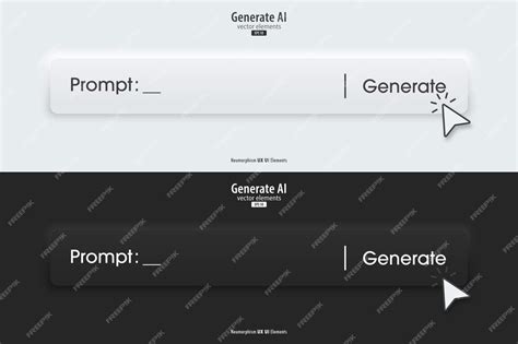 Premium Vector Generative Ai Bar Black And White Color Artificial Intelligence And Machine