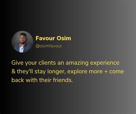favour osim on linkedin here s why an experience is important
