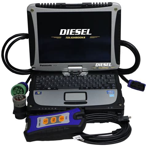 diesel diagnostic tool laptop toughbook cf19 complete kit nexiq 2024