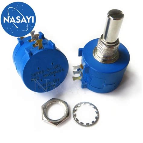 Precision Multi Turn Potentiometer 3590s 2 103l 10k Bd