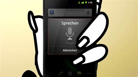 Demonstration der Sprachsteuerung für Android