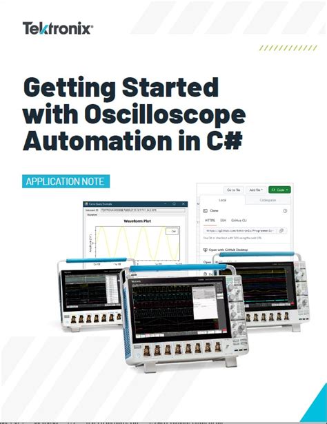 c sharp getting started guide tektronix