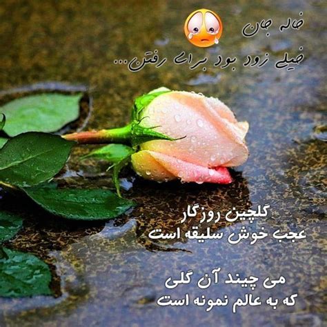 متن و شعر تسلیت فوت خاله خود یا دیگران با عکس نوشته