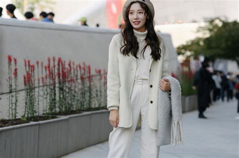 Short Skirt Long Jacket What Trendy Korean Girls Are Wearing Right Now