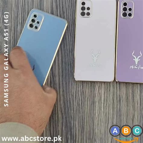 Samsung Galaxy A51 4g Premium Quality Soft Markhor Chrome Case For