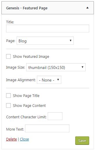 Genesis Featured Page Widget With Excerpt Support Damien Carbery Website Development