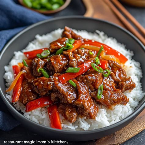 Sweet Chilli Beef The Recipe Mingle