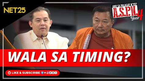 Pagsasampa ng kaso laban kay Speaker Romualdez at iba pang kongresista, wala raw sa timing ...