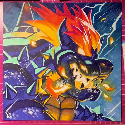 Nuri On Instagram 12x12 Fury Bowser To Go Along With Giga Cat Mario