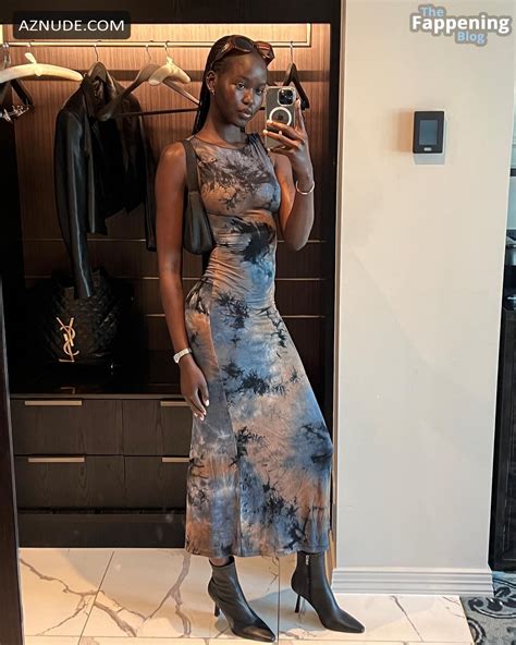 Adut Akech Sexy And Topless Photo Shoot Spectacular Aznude