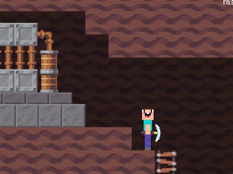 無料マイクラのマイニングゲームNoob Miner Escape from prisonブラウザ 無料ゲームnet