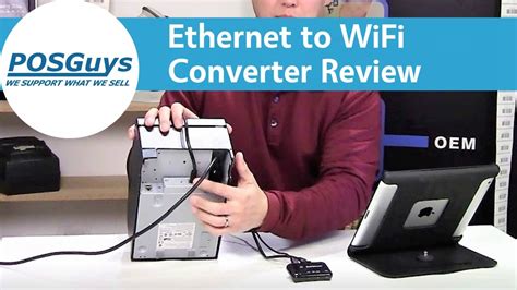 Ethernet to WiFi Converter Product Review - POSGuys.com - YouTube