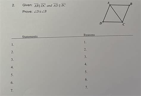 Solved Given ABDC And ADBC Prove DB Chegg