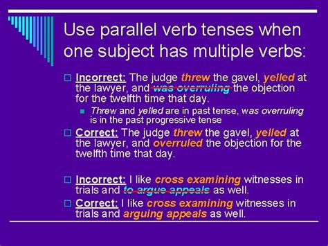 Parallel Sentence Structure What Is Parallelism O Parallelism