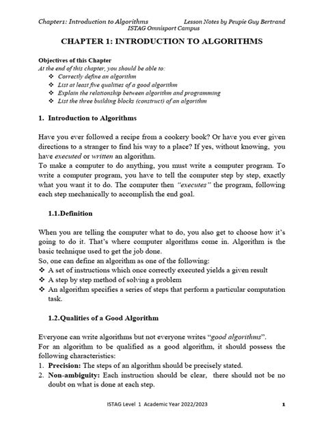 Chap1 Intro Algorithms-4275515436-902615 | PDF | Algorithms | Computer Programming
