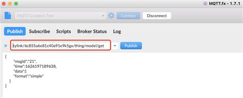 Device Connection Using Mqttfx Tuya Developer Platform Tuya Developer