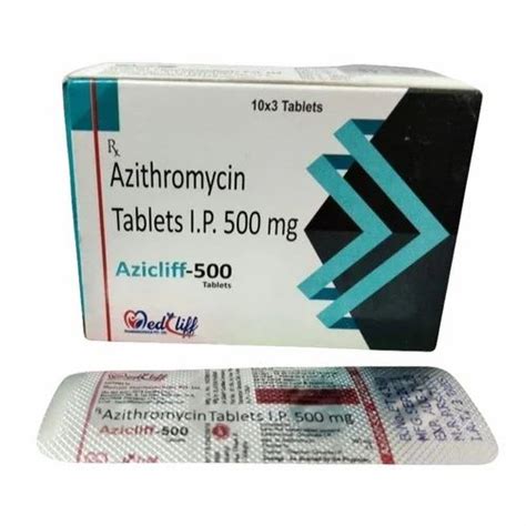 500mg Azithromycin Tablet Ip At ₹ 219 Box Varanasi Id 2850797282362