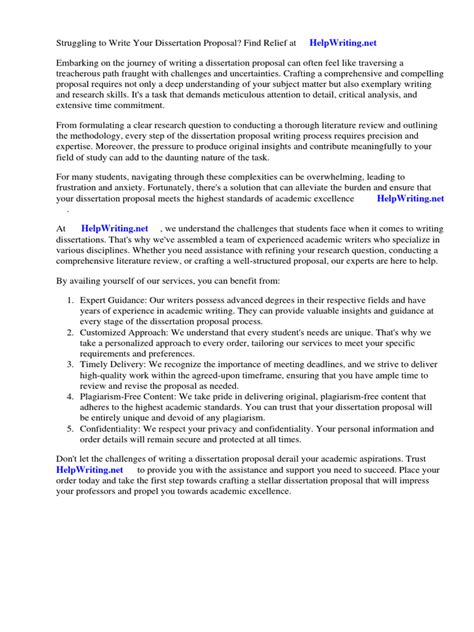 Good Dissertation Proposal Example Pdf Thesis Sustainability