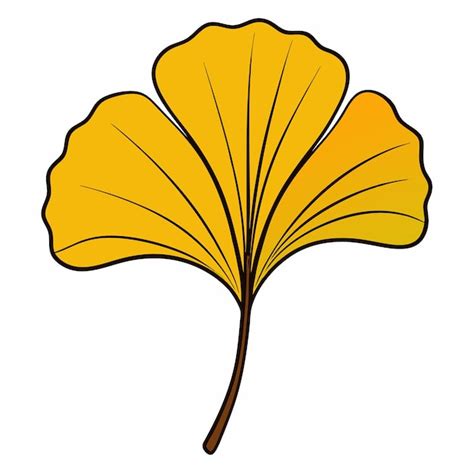 가을이라는 단어가 새겨진 잎의 그림 프리미엄 벡터