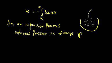 PRESSURE VOLUME WORK YouTube