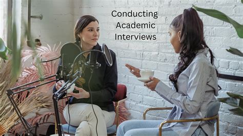 How To Conduct A Successful Academic Interview By Priy Dwivedi Phd