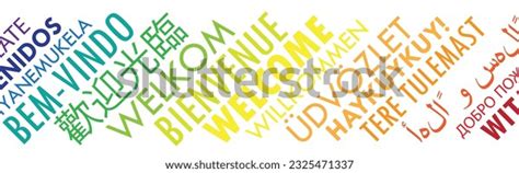 84 Welcome Multiple Languages Stock Vectors And Vector Art Shutterstock