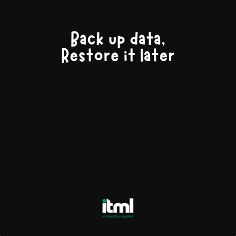 Worldbackupday Cybersecurity Dataprotection Backupyourdata Itml